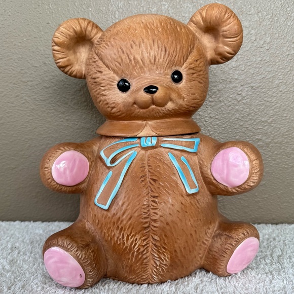 Twin Winton | Kitchen | Vintage Twin Winton Teddy Bear Cookie Jar Mid Century | Poshmark